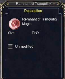 Remnants of Tranquility