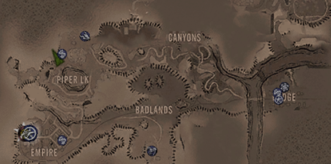Gold Mine Locations around Empire City Guide